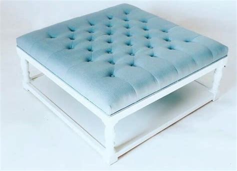 Deep Buttoned Coffee Table Large Decor Essentials