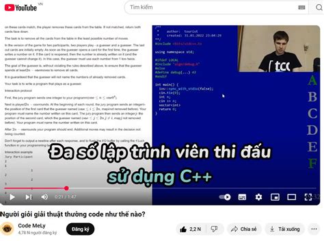 300 Bài Code Mely NgƯỜi GiỎi GiẢi ThuẬt ThƯỜng Code NhƯ ThẾ NÀo Trong Server Discord Của