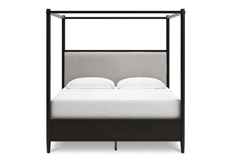Portdown King Upholstered Canopy Bed