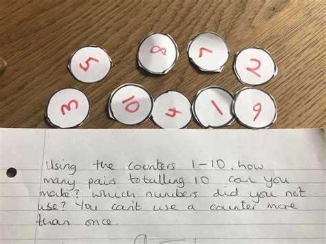 Primary Tutor Problem Solving Using Counters 1 10 Facebook