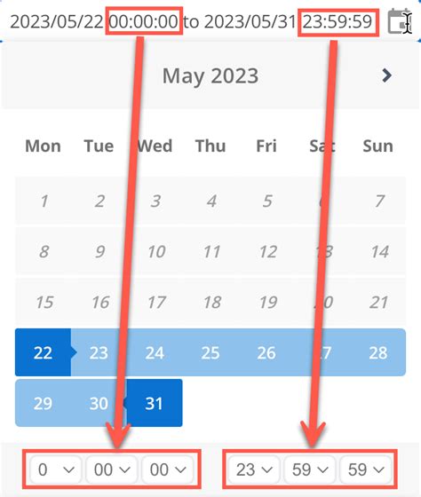 Use The Date Range Filter To Refine Results Squiz Dxp Help Center