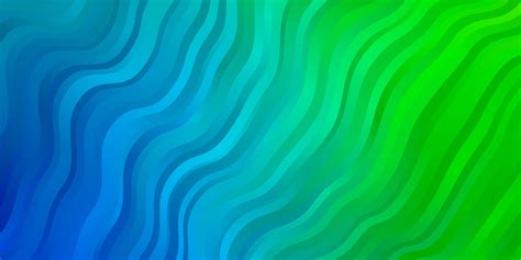 Light Blue Green Vector Texture With Circular Arc Illustration In Halftone Style With Gradient