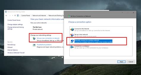 Windows Connect To Hidden Ssid Dashboardbrown