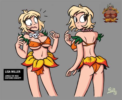 Rule 34 1girls Bikini Blonde Hair Cosplay Female Jungle De Ikou