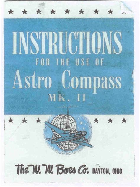 Astro Compass Manual Pdf