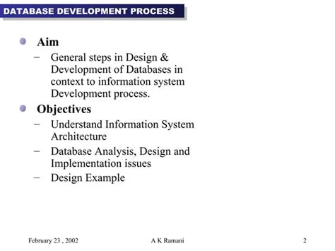 database 2 external schema ppt