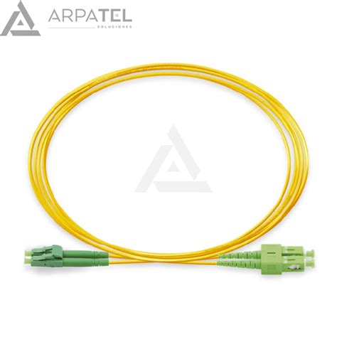 Patch Cord Duplex SC APC I LC APC ARPATEL Proyectos e Ingeniería