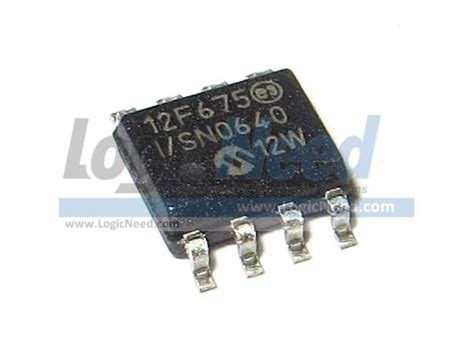 logicneed pic12f675 microcontroller smd