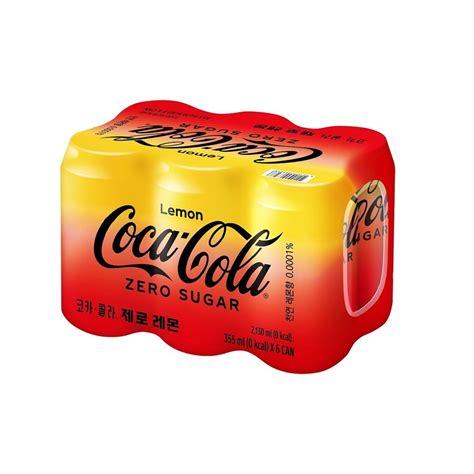 코카콜라 제로 레몬 355ml 6 홈플러스