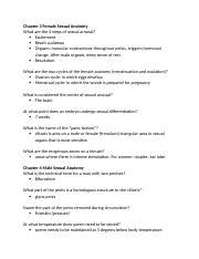 Midterm Review CPH Docx Chapter Female Sexual Anatomy What Are The Steps Of Sexual Arousal