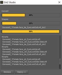 Blender Bridge How To Import Export A Scene File From Daz Studio To Blender Daz D Help Center