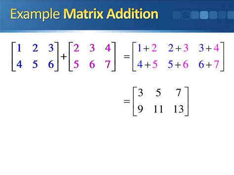 PPT Matrix Algebra PowerPoint Presentation Free Download ID