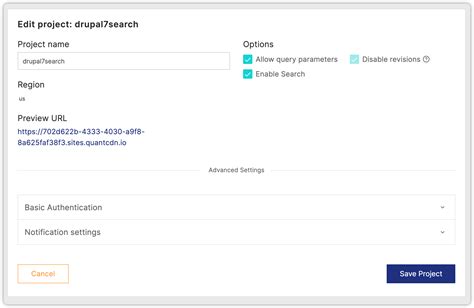 add quant search to your drupal 7 static site quantcdn