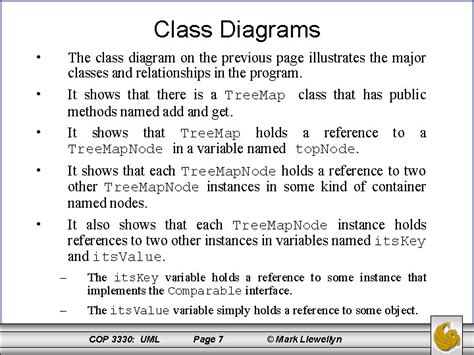 Cop 3330 Objectoriented Programming Summer 2007 Uml Instructor