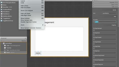 Link Java Fx Scene Builder To Java Code Youtube