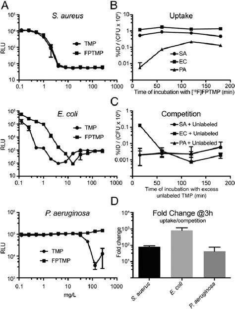 Mic Calculation With Unlabeled Fptmp And In Vitro Uptake Of 18