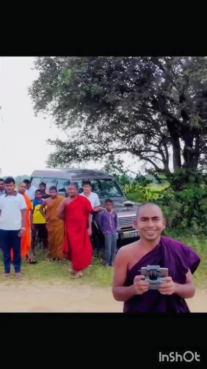 Drone යවන පොඩි හාමුදුරුවන් 🙏 ️ Sadagiriseya Hamuduruwo Hanthana Buddhist Youtube