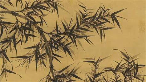 北宋 文同 墨竹图轴 高清国画原作细节欣赏 墨竹 教育视频 搜狐视频