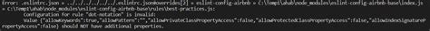 Configuration For Rule Dot Notation Is Invalid · Issue 2766 · Airbnbjavascript · Github