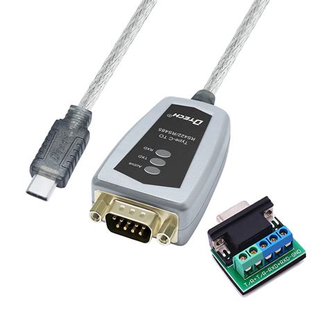 Buy Dtech Usb C To Rs485 Rs422 Serial Adapter With Ftdi Chip Breakout