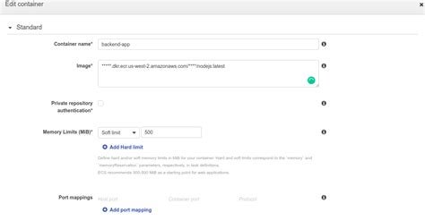 Docker How Do I Link 2 Containers Running In A Aws Ecs Task Stack