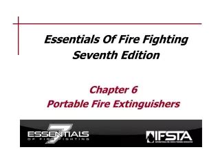 PPT Essentials Of Fire Fighting Seventh Edition PowerPoint Presentation ID