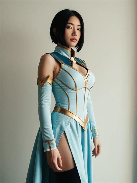 Realistic Aura Bella Fiora Cosplay Woman Character Costume Swap Face
