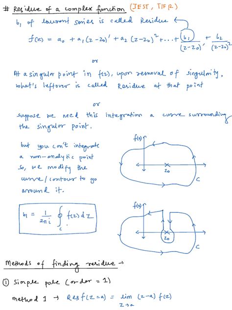 Cauchy Residue Theorem Pdf Cauchy Residue Theorem Pdf