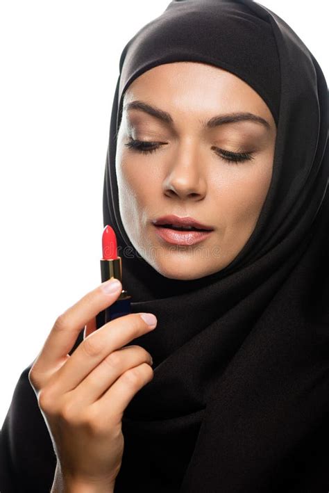 Joven Musulmana Con Aspecto De Hijab Foto De Archivo Imagen De