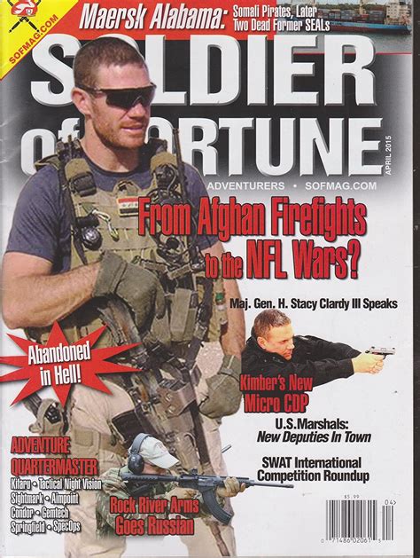 Soldier Of Fortune Magazine April 2015 Wall Periodicals Online Amazon