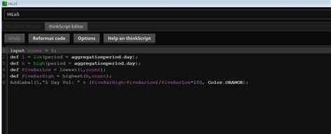 Horizontal Lines In Thinkorswim Usethinkscript Community