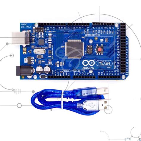 Arduino Mega 2560 Rev3 Cable Usb Casatrónica