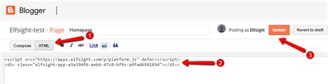 How To Add Elfsight Widget To Blogger Website Elfsight Help Center