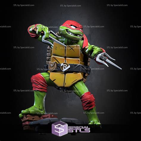 Raphael Action Pose Tmnt Stl Miniatures Specialstl