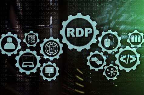 Premium Photo Rdp Remote Desktop Protocol Terminal Services Server Background