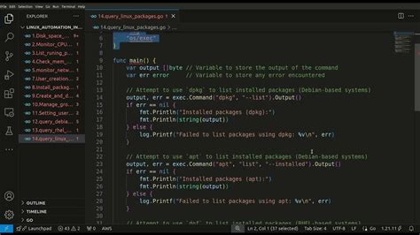 14 Combining Multiple Queries Yum Apt Using Golang Devops With
