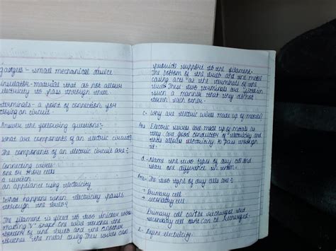 PIS VADODARA STD 6 GRADE 6 SCIENCE NOTE BOOK