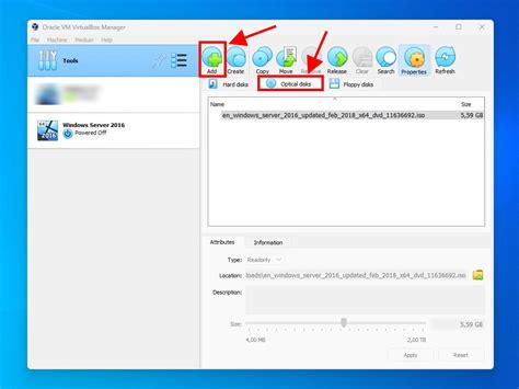 how do i install windows server 2016 on a virtual machine virtualbox