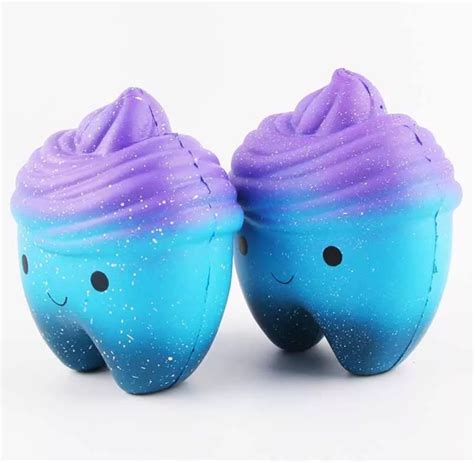 Slow Rising Stress Release Squishy Galaxy Tooth Mayshen Inc Promo