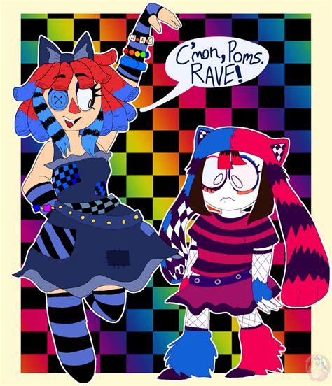 Scene Ragatha And Pomni By Prismtheartweirdo On Newgrounds