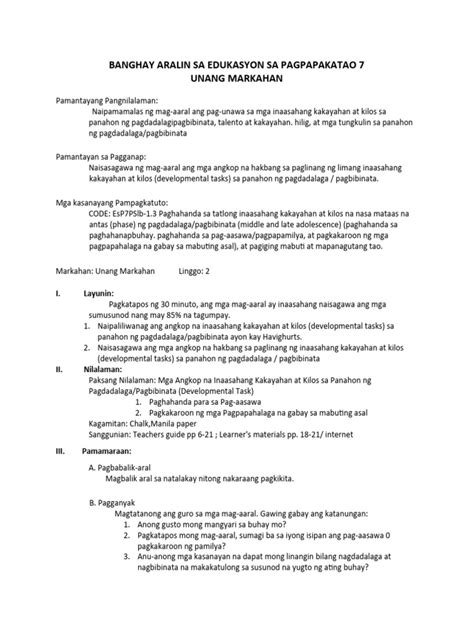 2nd Week Esp 7 Day 3 Pdf