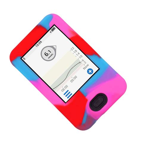 Mix Red Premium Silicone Dexcom G6 Mobile Cgm Case Yellow Durable And Stylish Buy Now With