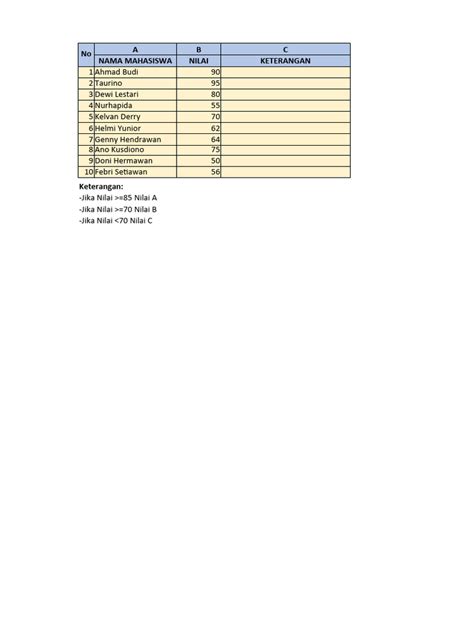 Tabel Excel Hal 48 Pdf
