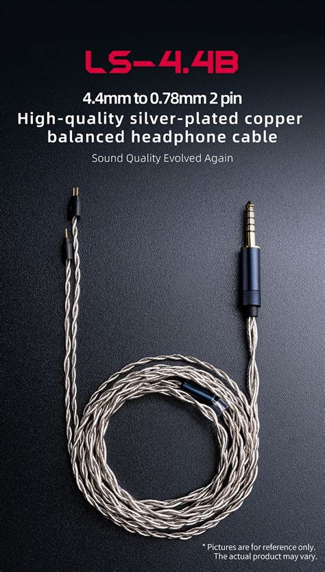 Fiio Ls 4 4b สายอัพเกรดหูฟังทองแดงชุบเงิน โครงสร้าง Litz คุณภาพสูง หูฟัง ขายหูฟัง แอมป์พกพา