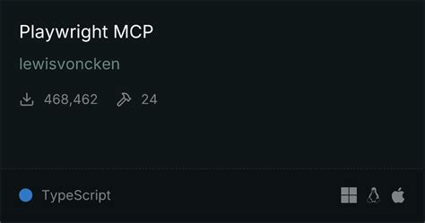 Score Playwright Mcp Glama