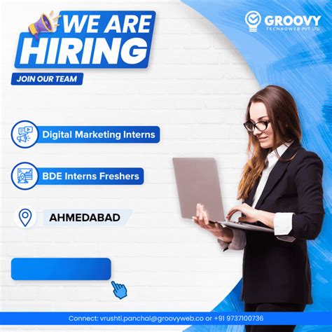 Vrushti Panchal On Linkedin Groovyweb Interns Internship Freshers Businessdevelopment