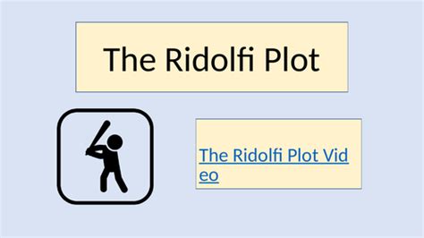 Edexcel Gcse Early Elizabethan England 1558 1588 The Ridolfi Plot Teaching Resources