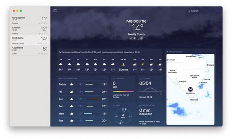 Macos Ventura Apple Brings Weather App To The Mac