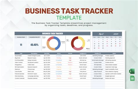 Editable Task Sheet Templates In Excel To Download