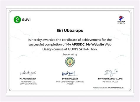 Webdesigning Figma Guvi Skillthon Apssdc Siri Ubbarapu